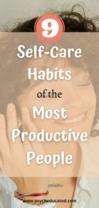 9 Self-Care Habits Of The Most Productive People